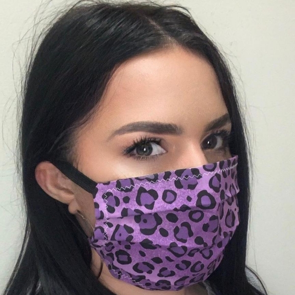 Handmade | Other | Face Mask Purple Wfilter | Poshmark